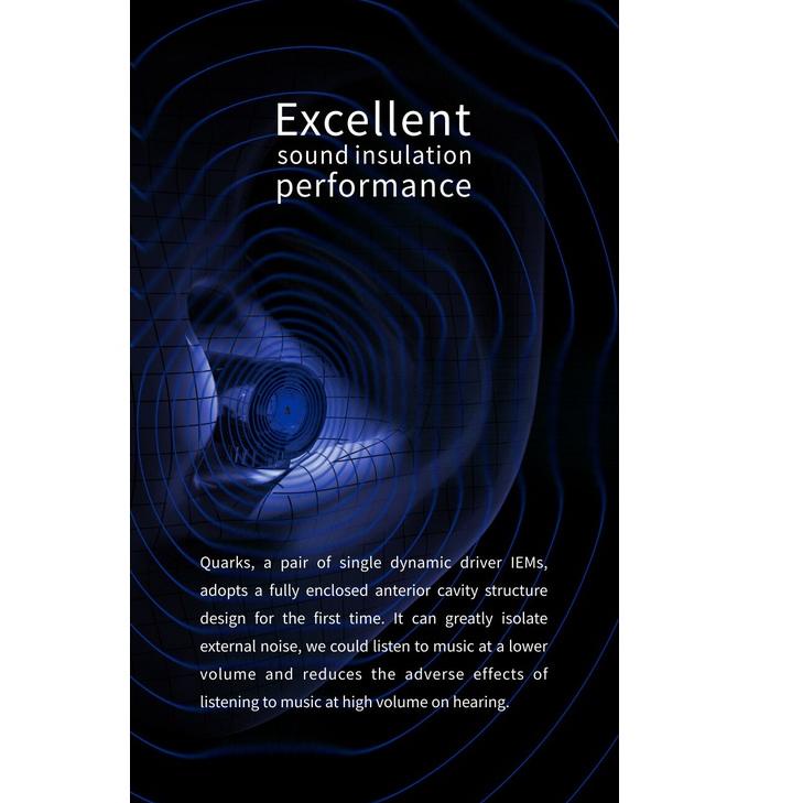 Jual MOONDROP QUARKS Closed Anterior Cavity Micro Dynamic Driver In-Ear ...