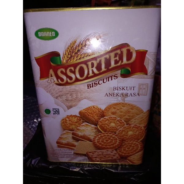 Jual UBM Assorted Biscuits Borneo 650g | Shopee Indonesia