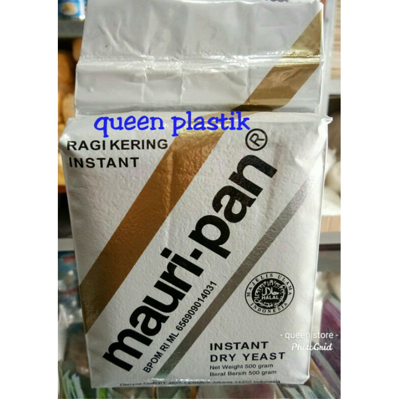 Jual Mauripan ragi kering instant pengembang roti kue donat pizza 500 ...