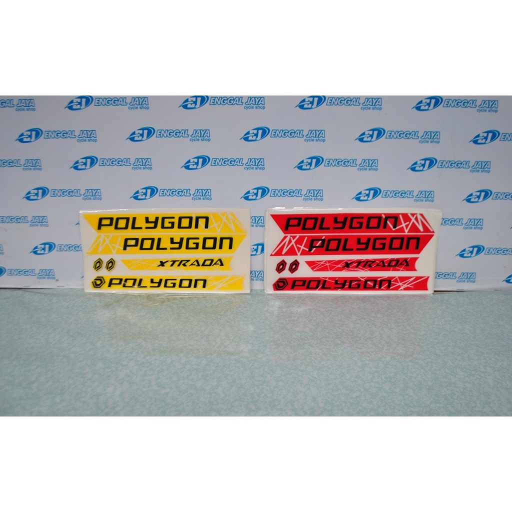 Jual Decal Sticker Stiker Sepeda Polygon Xtrada MTB Hybrid Roadbike ...