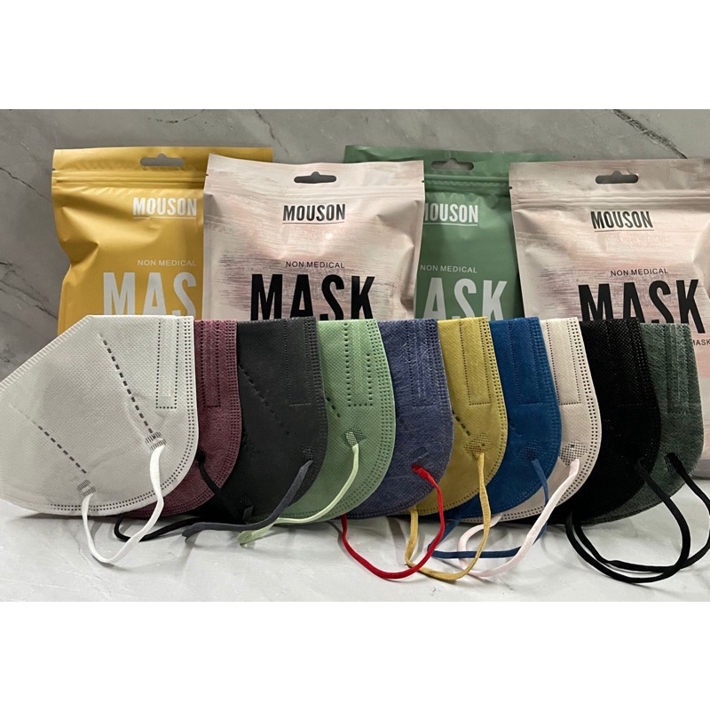 Jual MASKER MOUSON KN95 ISI 10PCS / MASKER KN95 DEWASA / MASKER KN95 ...