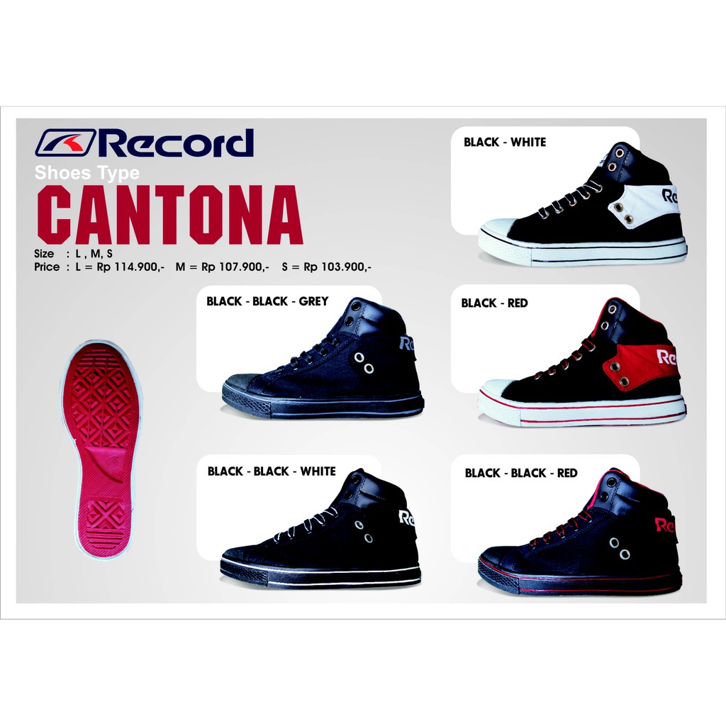 Jual Record Cantona Sepatu Boots Sepatu Sekolah Sekolah Kets | Shopee ...