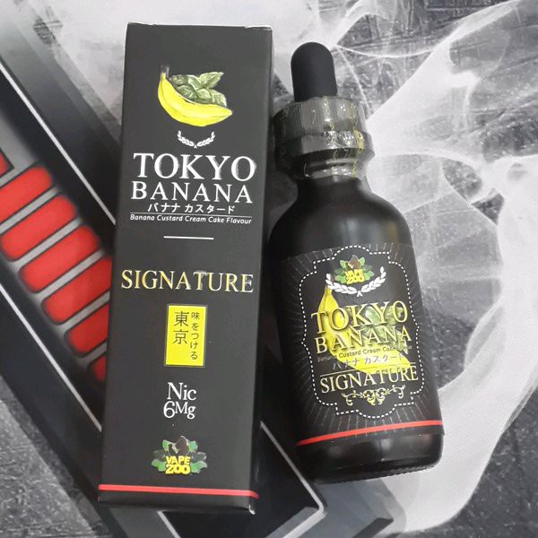Jual LIQUID TOKYO BANANA SIGNATURE 60 ML AUTENTIC | Shopee Indonesia