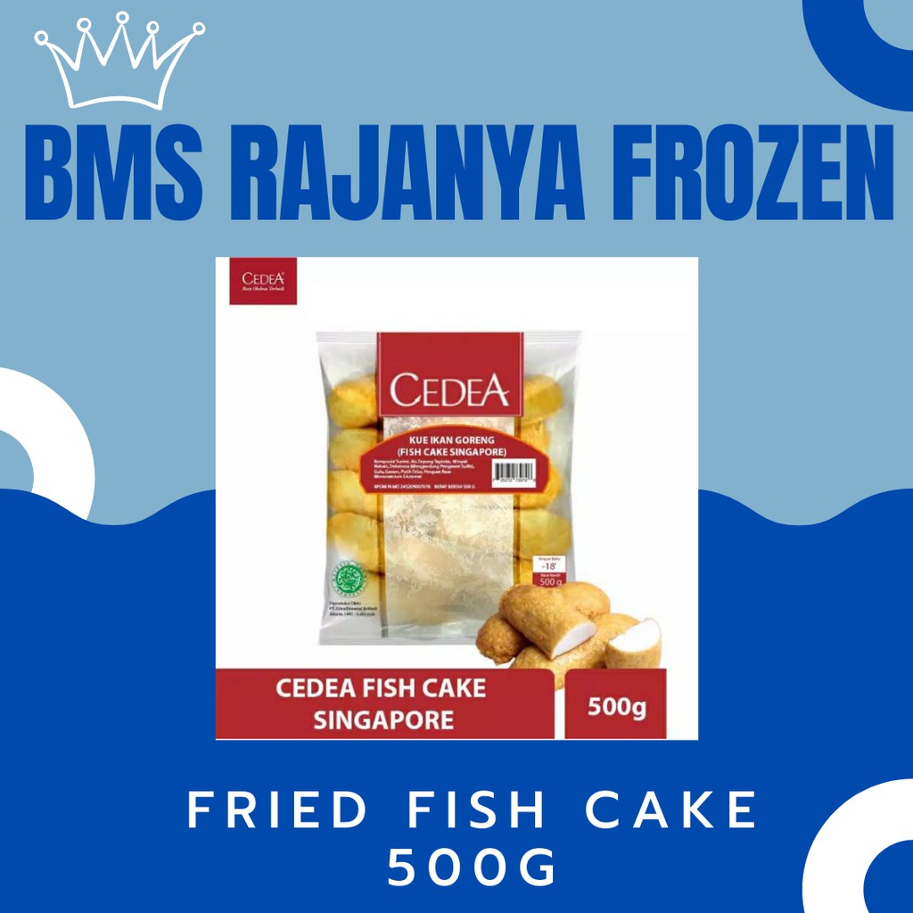 Jual CEDEA Fried Fish Cake 500g | Shopee Indonesia