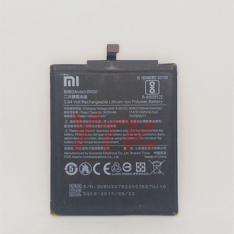 Jual Batre/Baterai/Battery Xiaomi BN30 / Redmi 4A | Shopee Indonesia