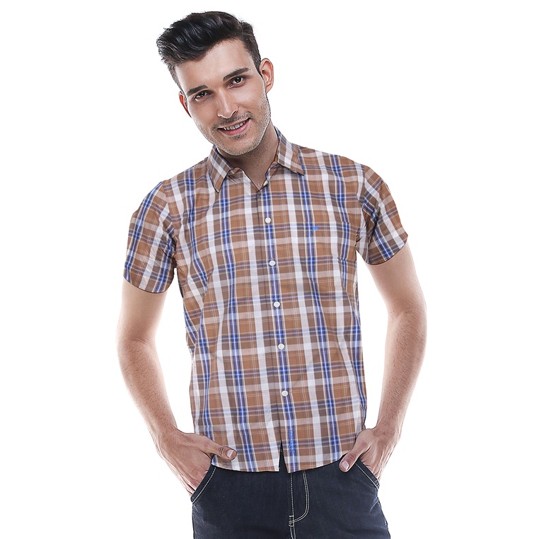 Jual Johnwin - Kemeja Formal - Kemeja Pria - Kemeja Lengan Pendek ...