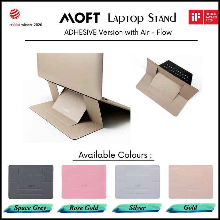 Jual Moft Adhesive Invisible Laptop Stand - Gold | Shopee Indonesia