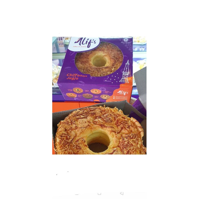 Jual Chiffon cake merk Alif chiffon enak original | Shopee Indonesia