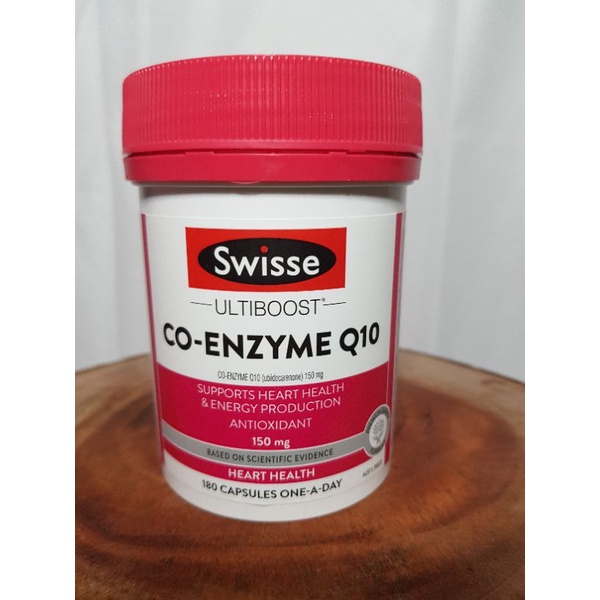 Jual Swisse Ultiboost Co-Enzyme Q-10 isi 180 caps | Shopee Indonesia
