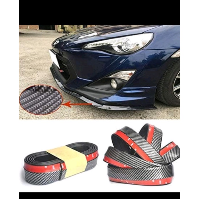 Jual SAMURAI Ductail Carbon Ducktail Karbon / Rubber Spoiler Universal ...