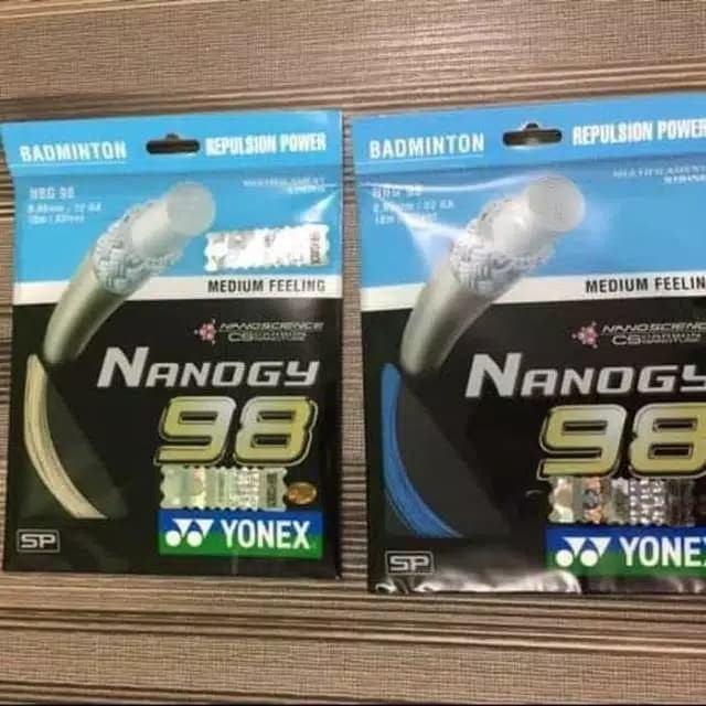 Jual SENAR RAKET BADMINTON YONEX NANOGY 98 ORIGINAL 100% | Shopee Indonesia