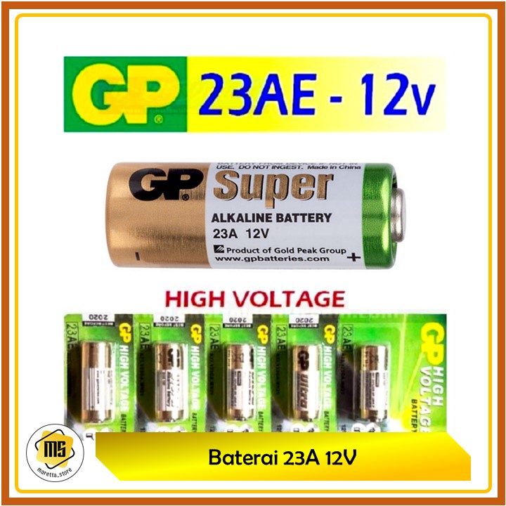 Jual Baterai 23A 12V GP Super Alkaline Battery | Shopee Indonesia