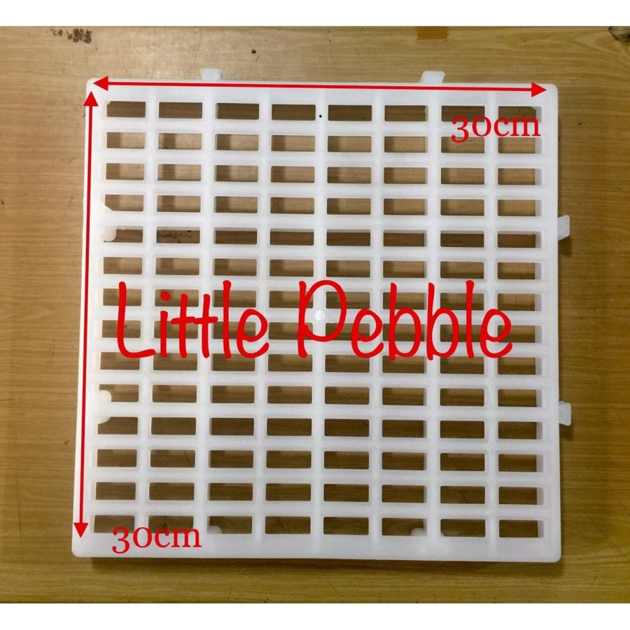 Jual Alas Kandang Tatakan Kandang Palet Plastik Hitam 30x30x3cm | Shopee Indonesia