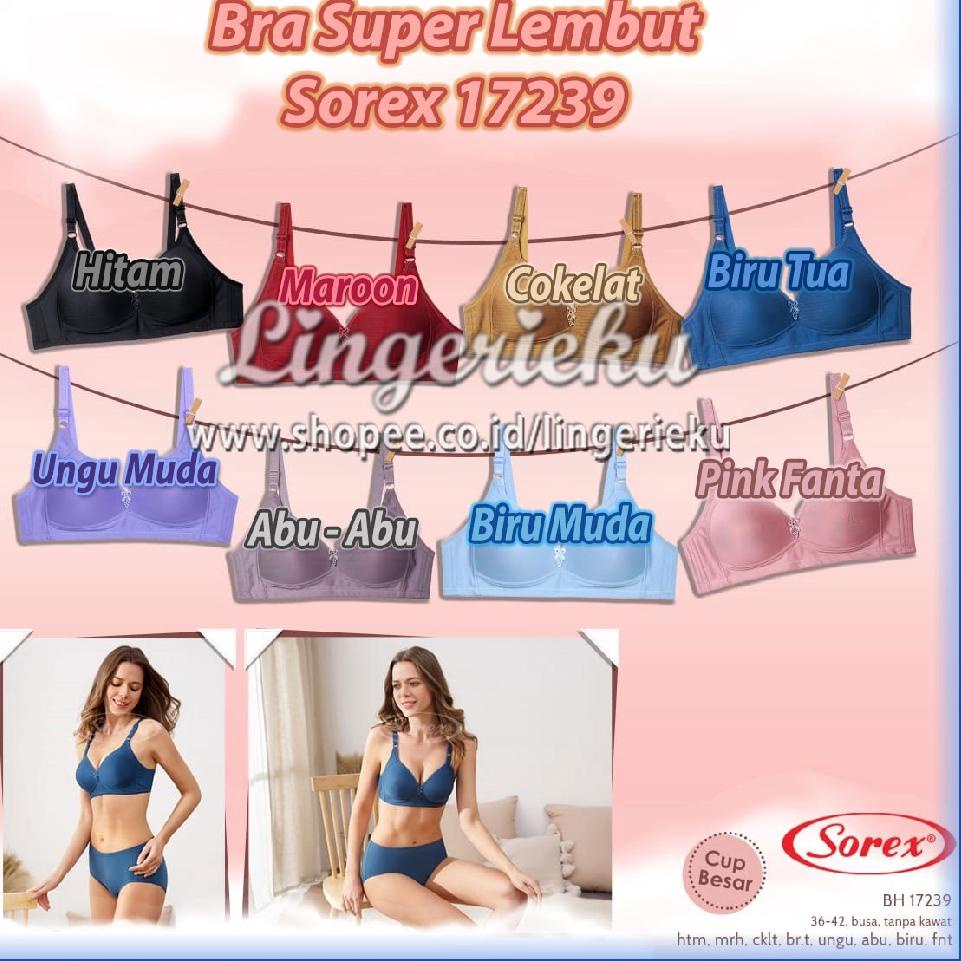 Jual [97] Bra BH Super Soft Sorex 17239 Dijamin Murah New Product | Shopee Indonesia