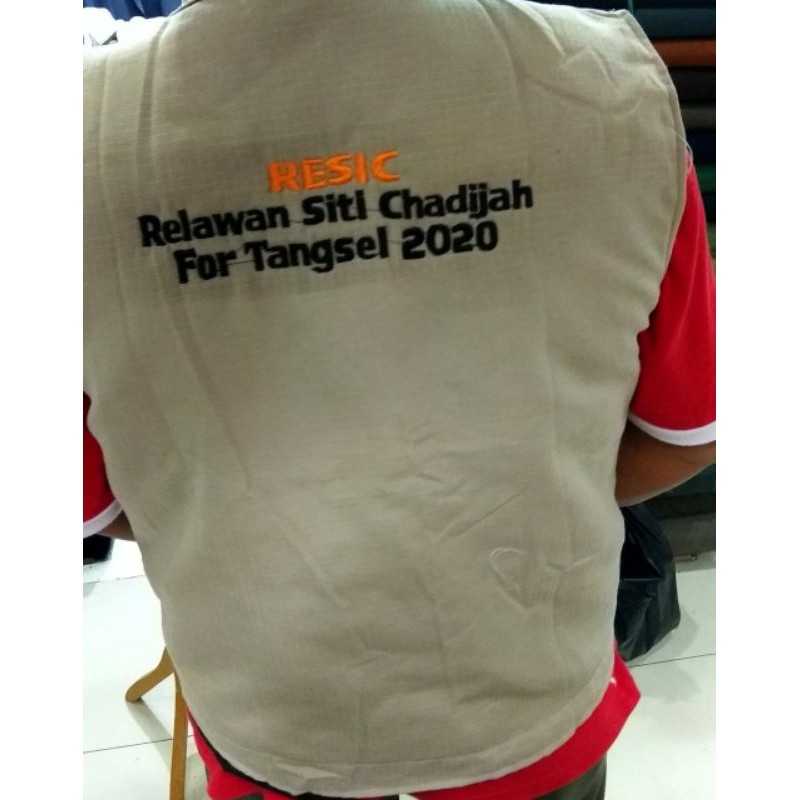 Jual rompi full bordir depan belakang | Shopee Indonesia