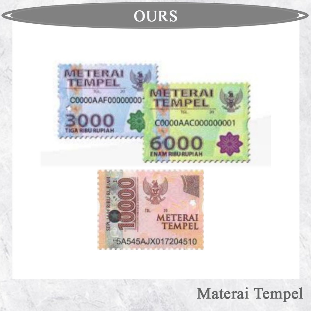 Jual {TERLARIS} MATERAI 3000 MATERAI 6000 MATERAI 10.000 MATRAI READY ...