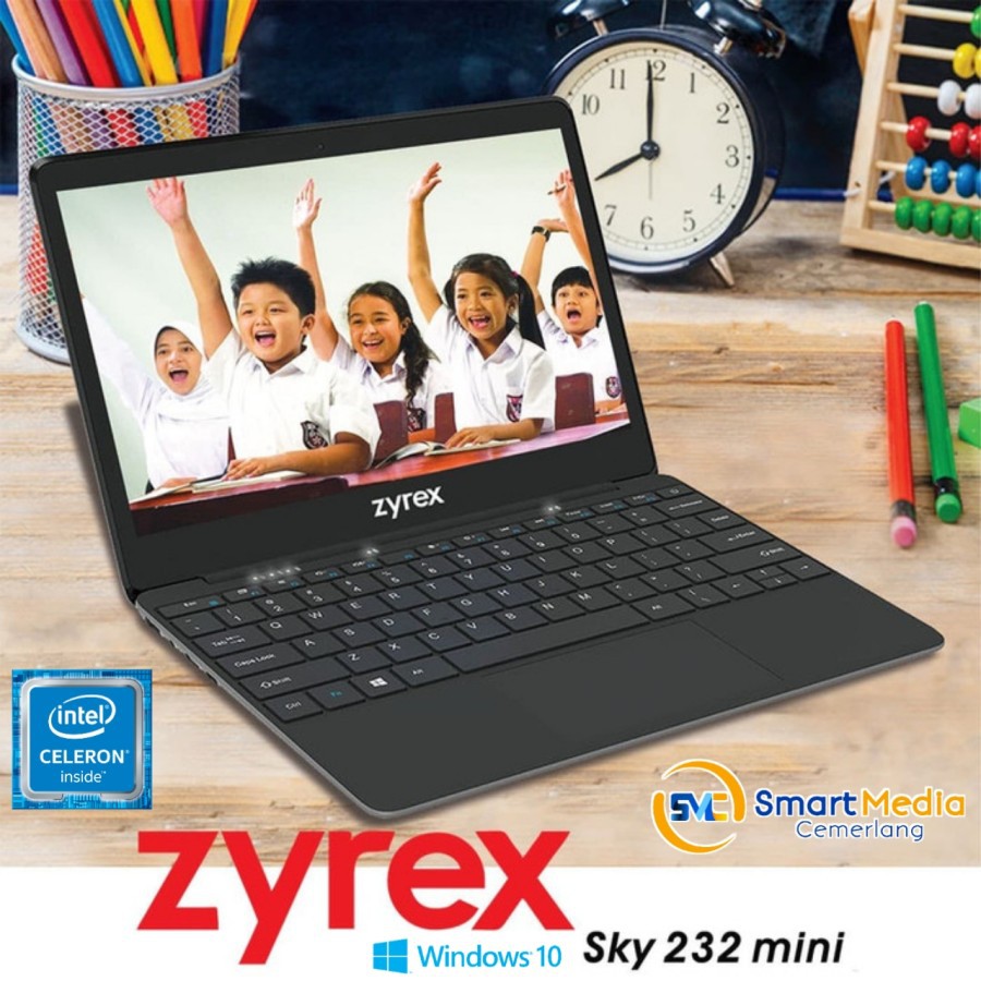 Jual Laptop Zyrex Sky 232 Intel Celeron N3350 4GB 256GB 11,6" Win10 | Shopee Indonesia