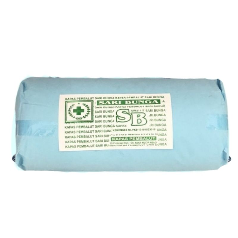 Jual kapas pembalut serbaguna/ kapas sari bunga 500 gr / kapas sari ...