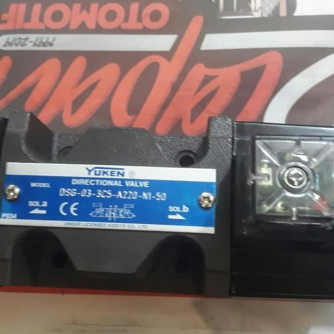 Jual solenoid directional valve yuken hydraulic DSG-03-3C2-A220-N1-5 teknikin78 Berkualitas ...