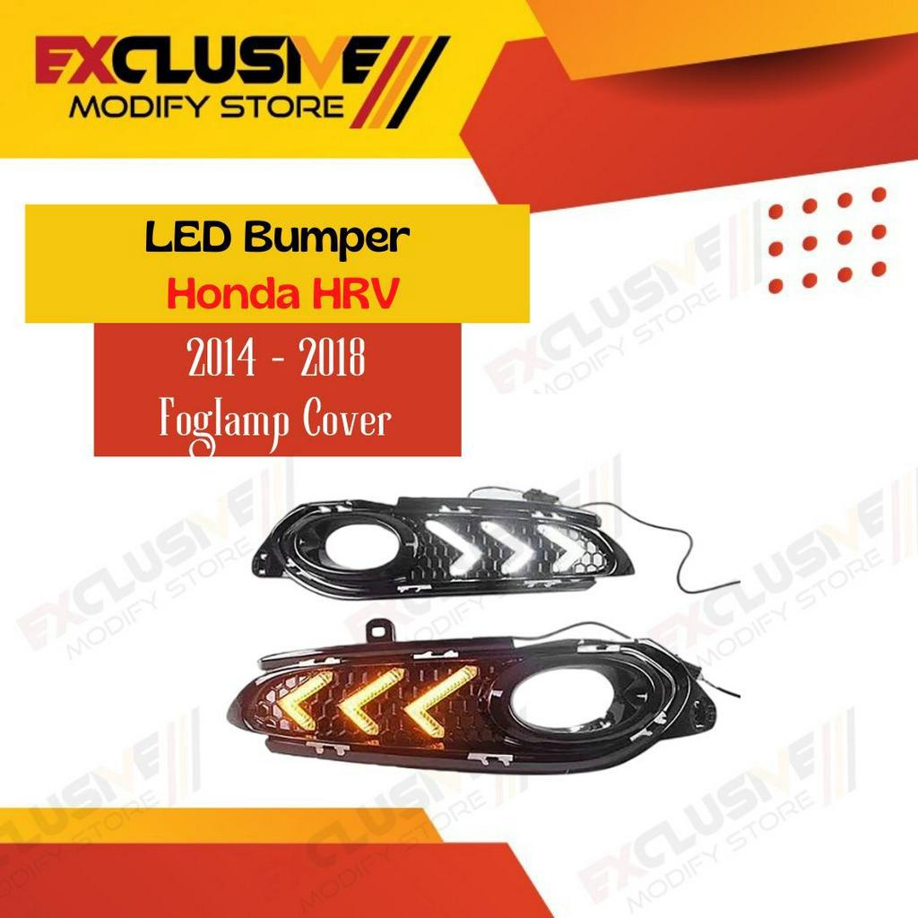 Jual LED DRL BUMPER HONDA HRV 2014 - 2018 (Putih + Sein Kuning ...