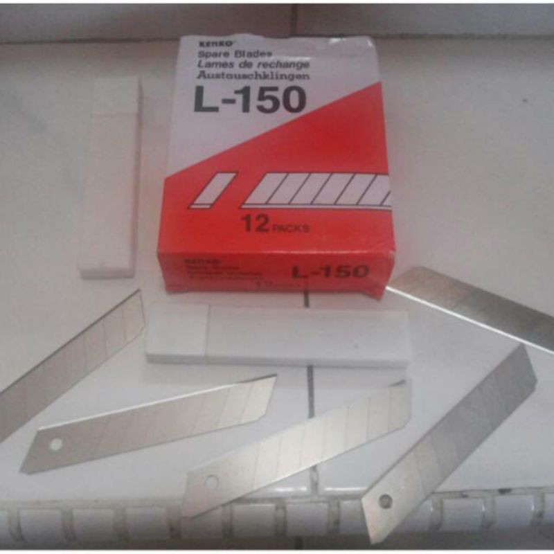 Jual Kenko isi cutter L150( harga tertera 1pack 12 tube) | Shopee Indonesia