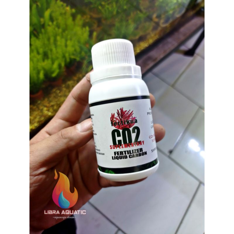 Jual carbon cair fertiqua co2 liquid aquascape co2 aquascape kemasan 100 ml | Shopee Indonesia