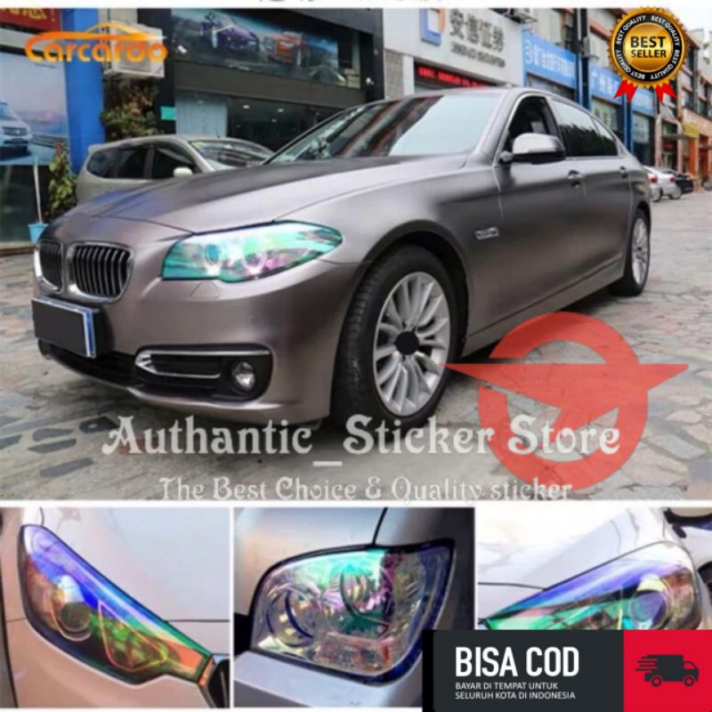 Jual Stiker skotlet hybrid untuk headlamp motor mobil scotlite hybrid ...
