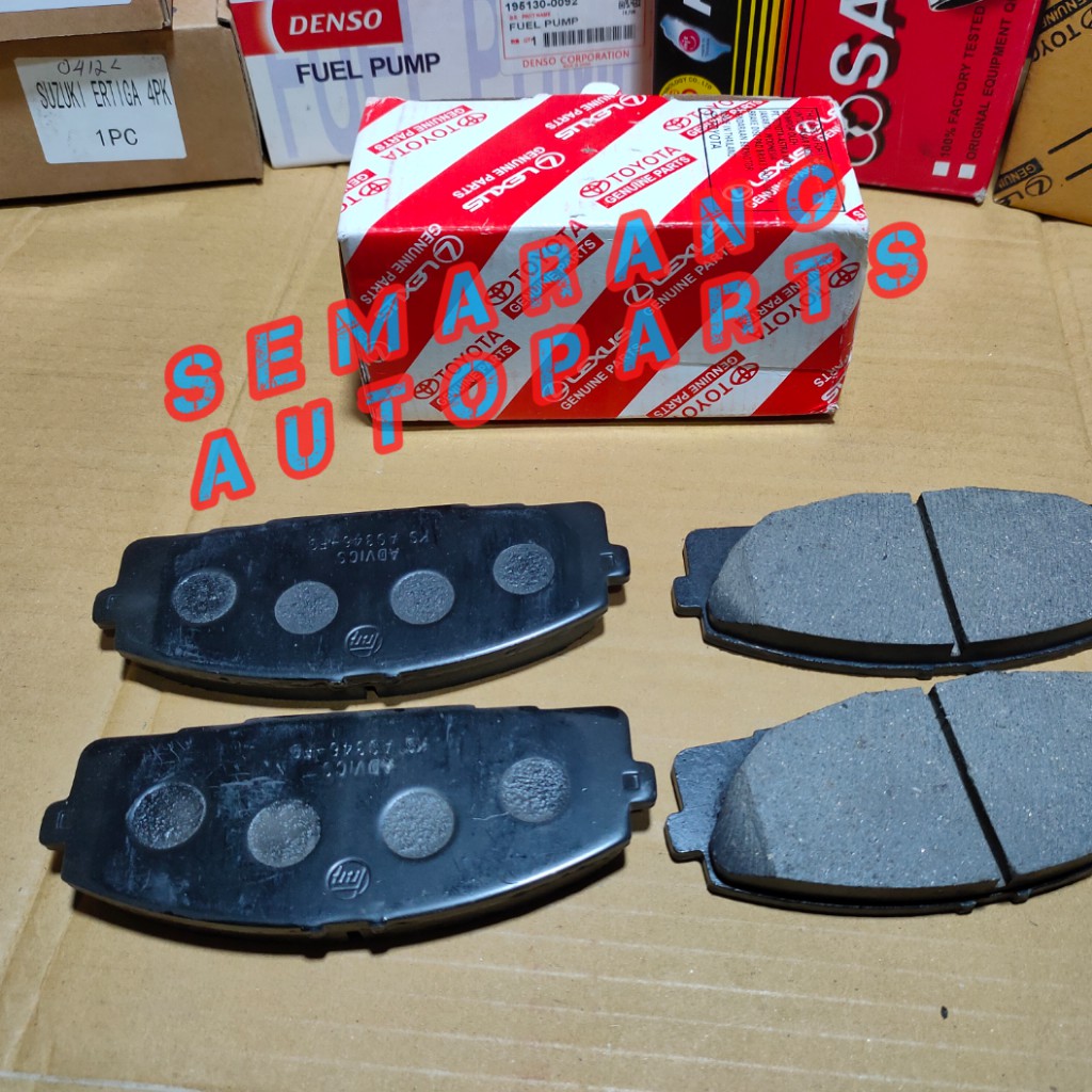 Jual Kampas Rem Depan Toyota Hiace Commuter Brake Pad Toyota Hiace ...