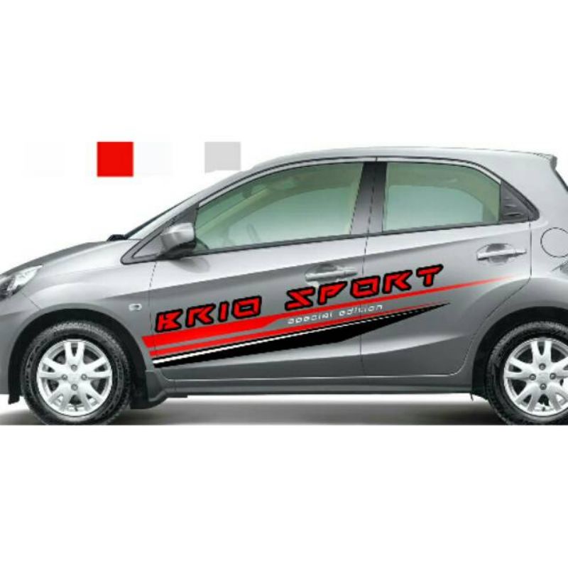 Jual cutting sticker mobil HONDA BRIO new Yaris Brio terbaru | Shopee ...