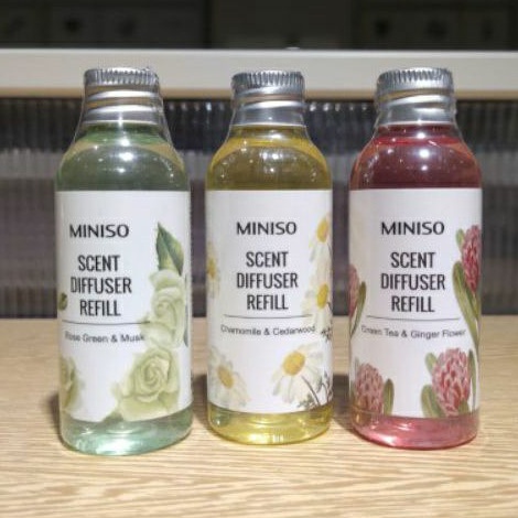 Jual MINISO SCENT DIFFUSER REFILL / ISI ULANG ESSENCE DIFFUSER ...