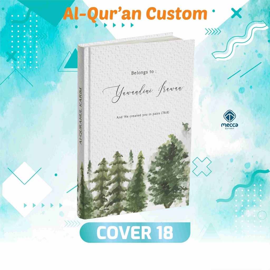 Jual Al quran custom A5 gratis nama (Free gift BOX) lengkap 30 juz ...