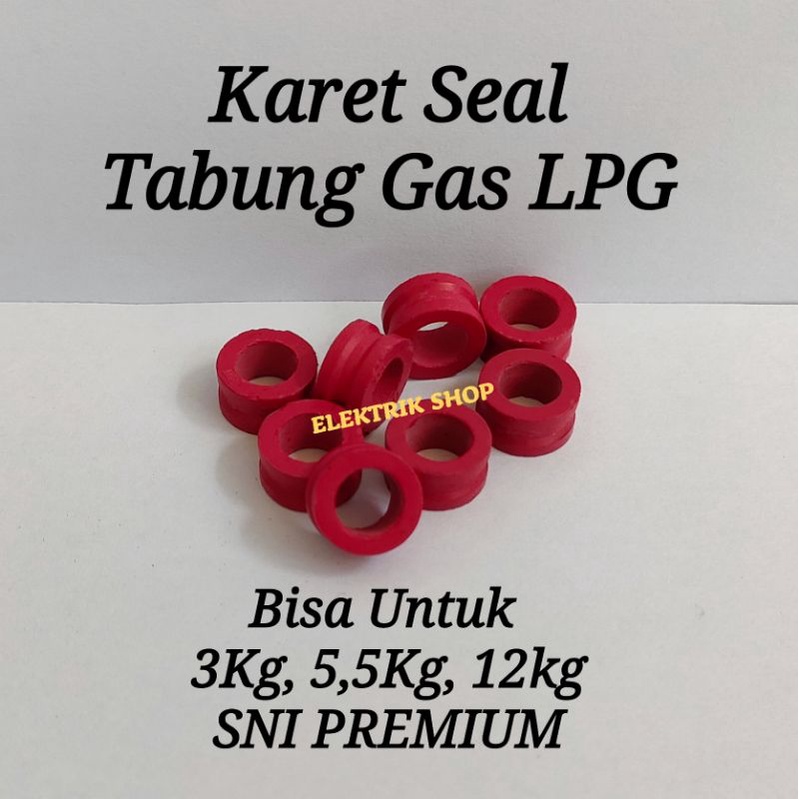 Jual KARET TABUNG GAS LPG / KARET SEAL TABUNG GAS LPG 3KG 5,5KG 12KG ...