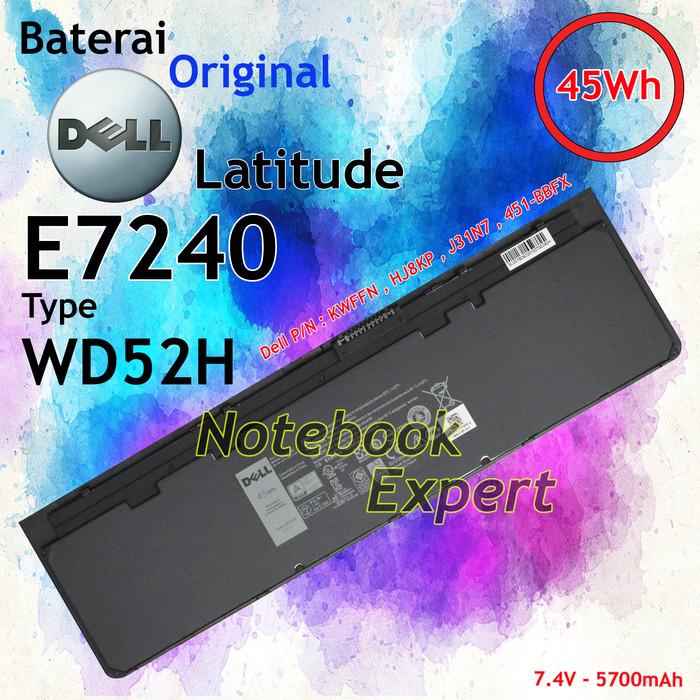 Jual Battery Original Laptop Dell Latitude E7240 / E7250 45Wh - Wd52H ...