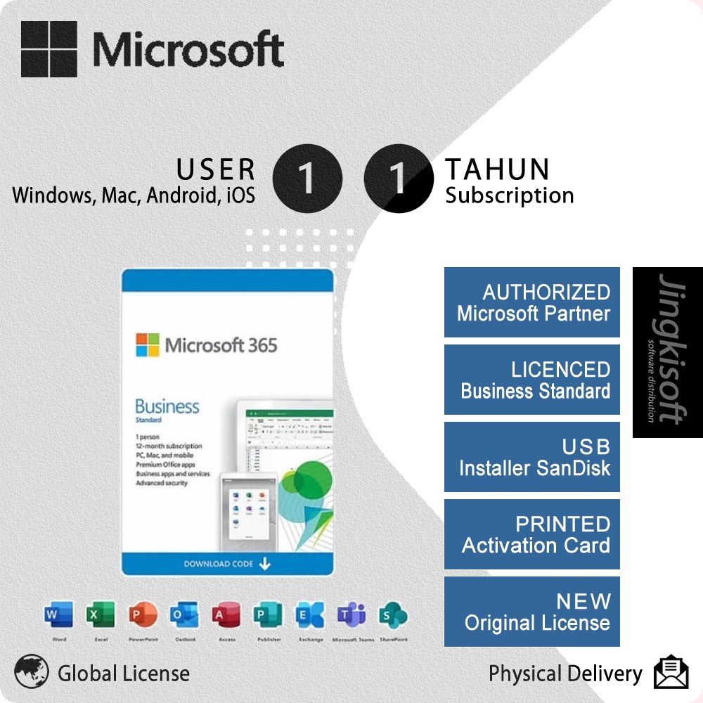Jual Microsoft 365 Business Standard (1-Year 1-User) | Shopee Indonesia Jual Microsoft 365 Business Standard (1-Year 1-User) | Shopee Indonesia