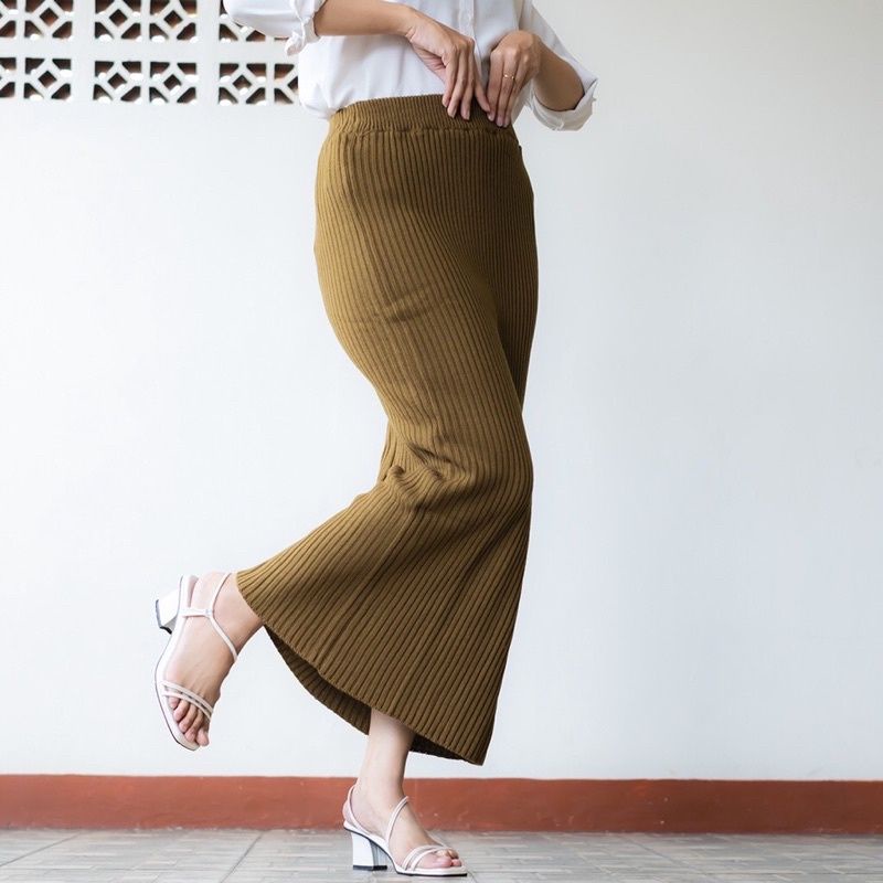 Jual [BISA COD] Rok Rajut Span Maxi / Rok Rajut Panjang / Rok Span Knit ...
