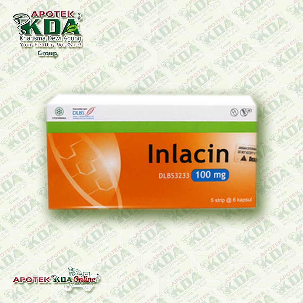 Jual INLACIN 100 MG ISI 6 KAPLET | OBAT GULA DARAH DAN DIABETES ...