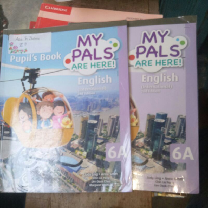 Jual MY PALS ARE HERE ENGLISH 6A PUPIL + WB | Shopee Indonesia