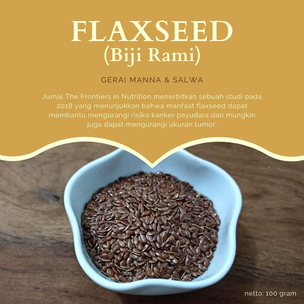 Jual Flaxseed (Biji Rami) | Shopee Indonesia