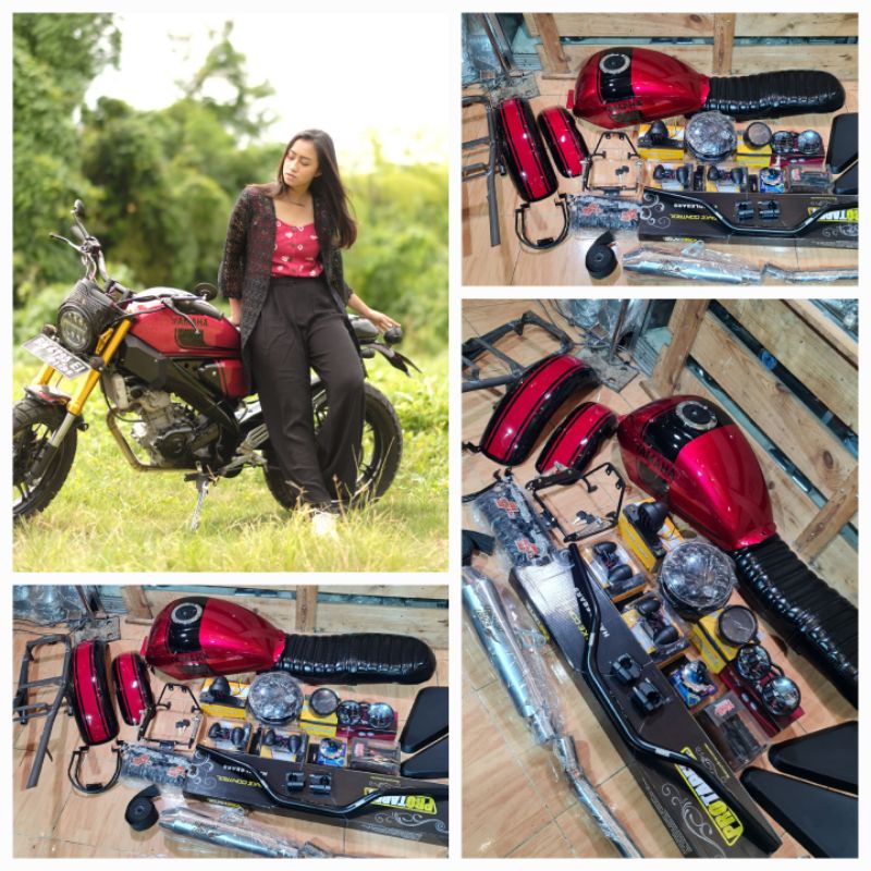 Jual PAKET JAPSTYLE VIXION NEW ,NVL, NVA, R15 PAKET SCRAMBLER VIXION ...