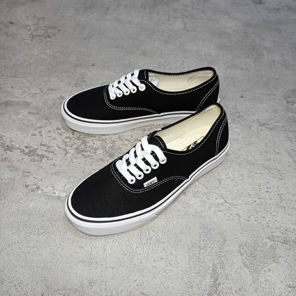 Jual Vans Authentic Classic Black White | Shopee Indonesia