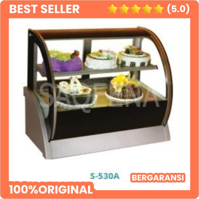 Jual JUAl GETRA MURAH COUNTERTOP CAKE SHOWCASE GEA NS-530A ETALASE CHILLER PEMAJANG KUE ROTI ...