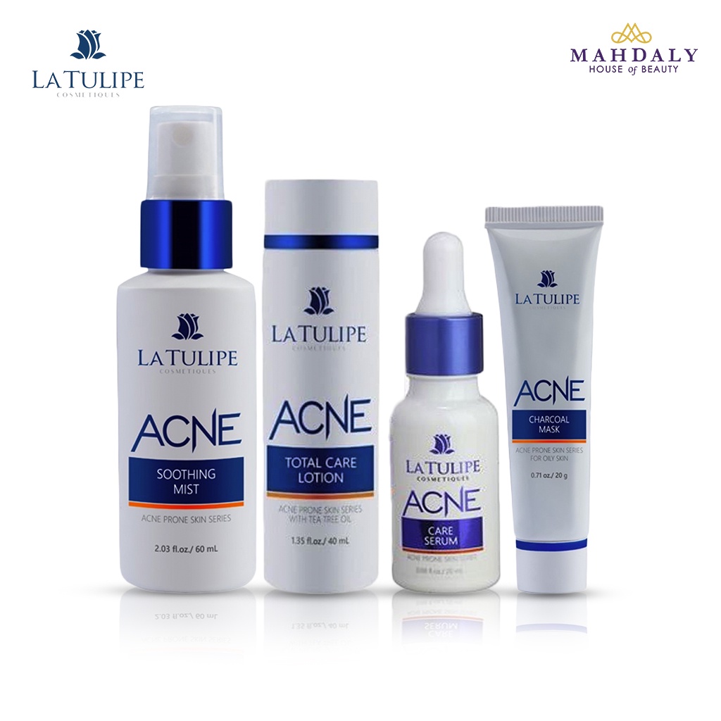 Jual LA TULIPE Acne Series, Acne Soothing Mist 60ml, Acne Total Care ...