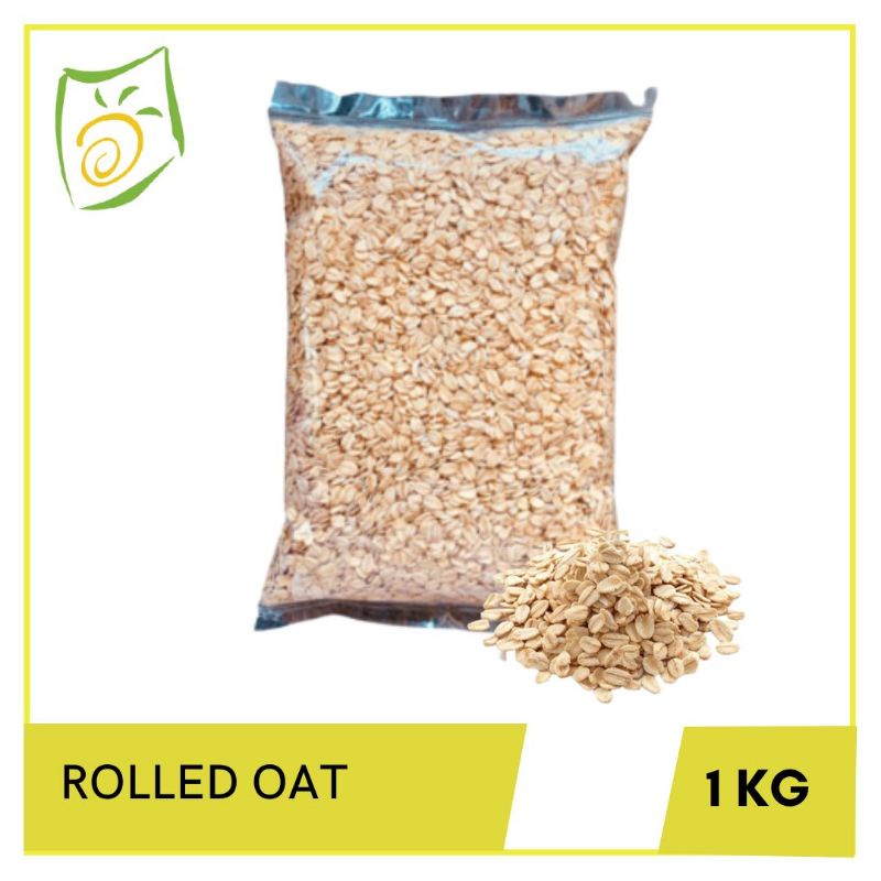 Jual Natural Rolled Oats kemasan 1kg | Shopee Indonesia