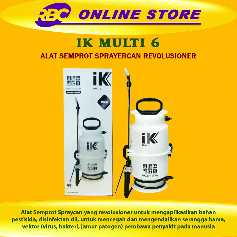 Jual Sprayer IK MULTI 6 Alat Semprot Spraycan Revolusioner | Shopee ...
