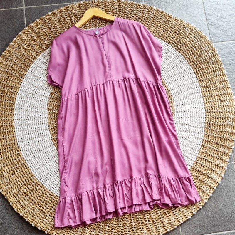 Jual Daster Andin Daster Ruffle Daster Kekinian Daster Polos Daster ...