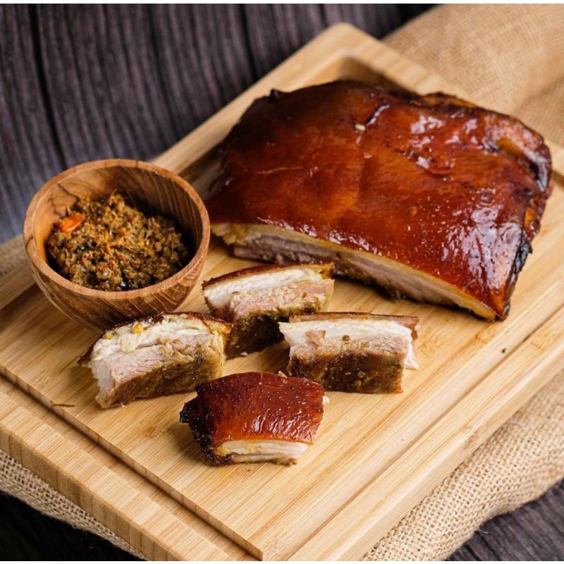 Jual Babi Guling Bali 500gr Daging Babi Samcan Guling Khas Bali Samsam ...