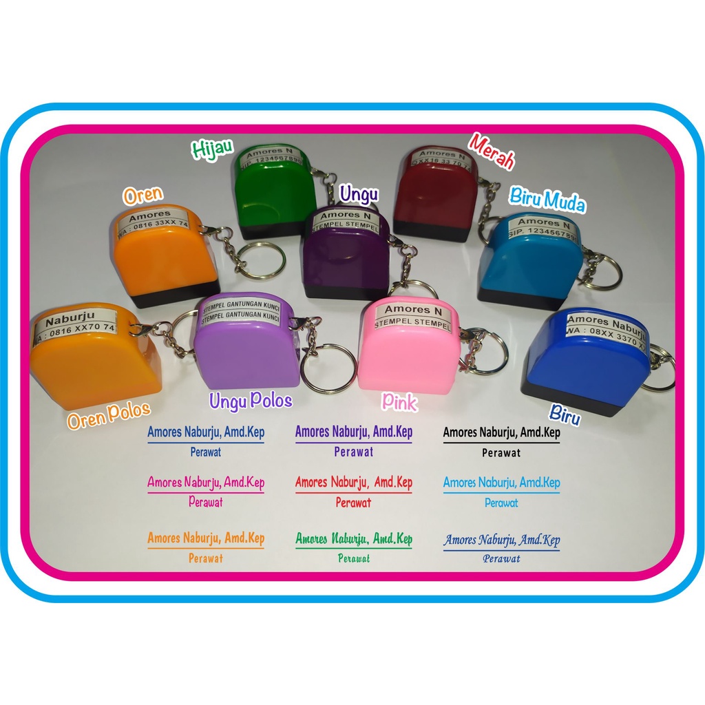 Jual STEMPEL NAMA | DOKTER | BIDAN | PERAWAT | NIP | NAMA NOMOR HP ...
