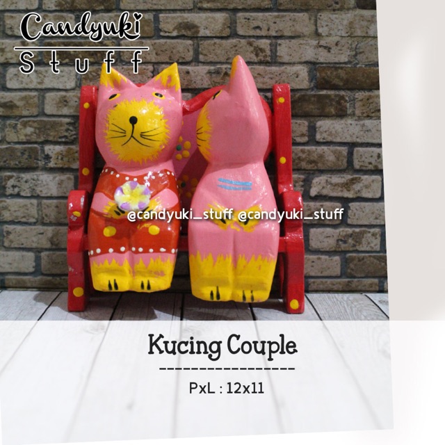 Jual Kucing couple duduk | Shopee Indonesia