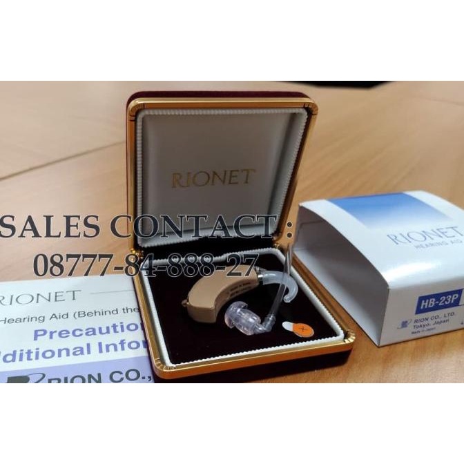 Jual RION - RIONET HEARING AID HB -23P ALAT BANTU DENGAR MADE IN JAPAN | Shopee Indonesia