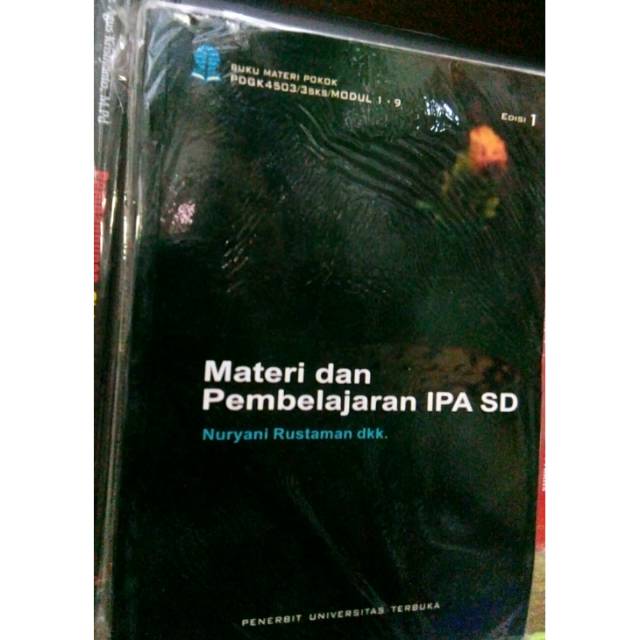 Jual Materi dan Pembelajaran IPA SD Nuryani Rustaman Penerbit UT ...